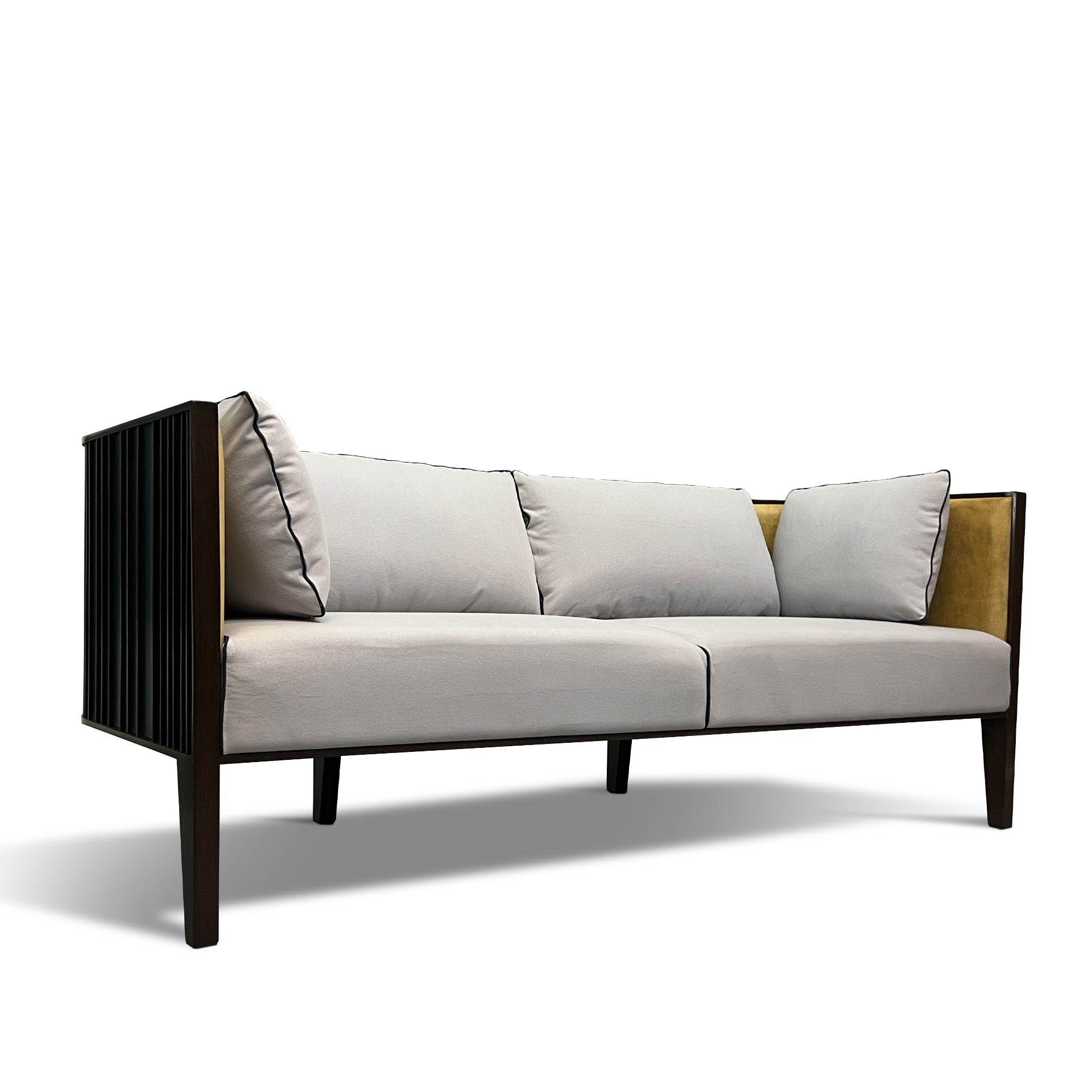 Bar Code 3‘BARCODE’ 3 seater sofa – Portside Cafe